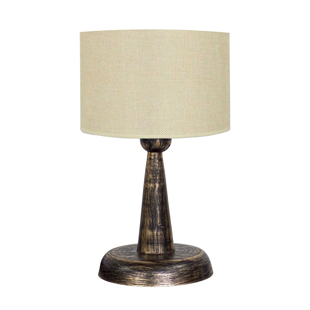 ΠΟΡΤΑΤΙΦ ΚΥΛΙΝΔΡΙΚΟ ΑΜΠΑΖΟΥΡ TL-10 Ø20 BRONZE/ΜΠΕΖ – Heronia Lighting